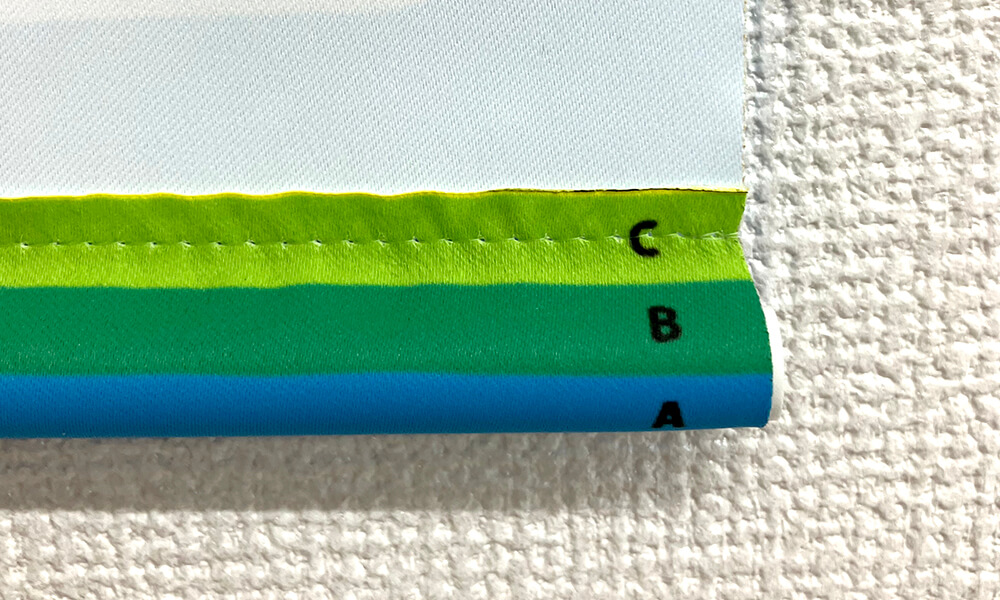 タペストリーの巻き方と棒袋の裏側のデザインについて | タペすとあ